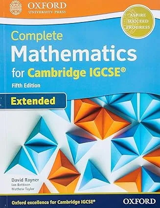 Complete Mathematics for Cambridge IGCSE Student Book (Extended ...